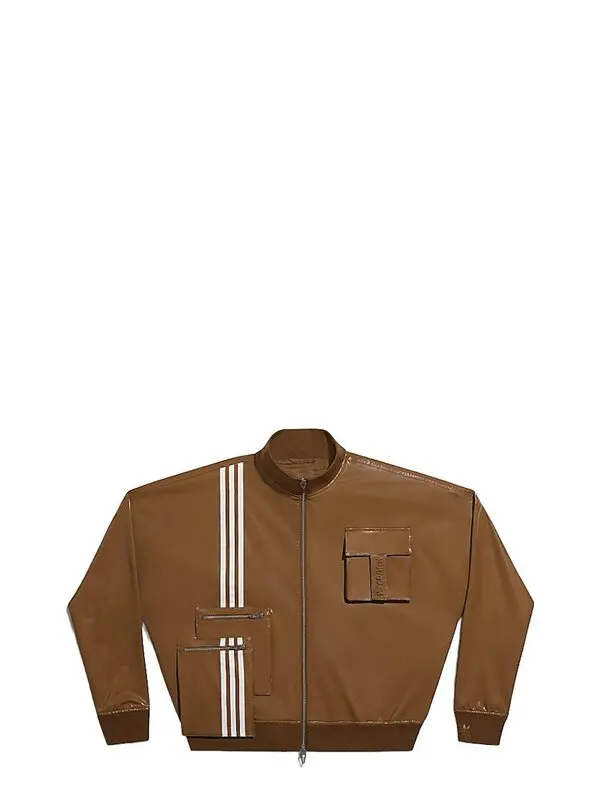 Adidas Latex Track Jacket - Wild Brown