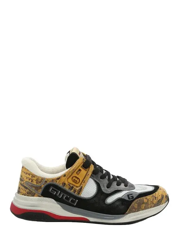 Gucci Ultrapace Sneakers - Yellow Tejus Printed