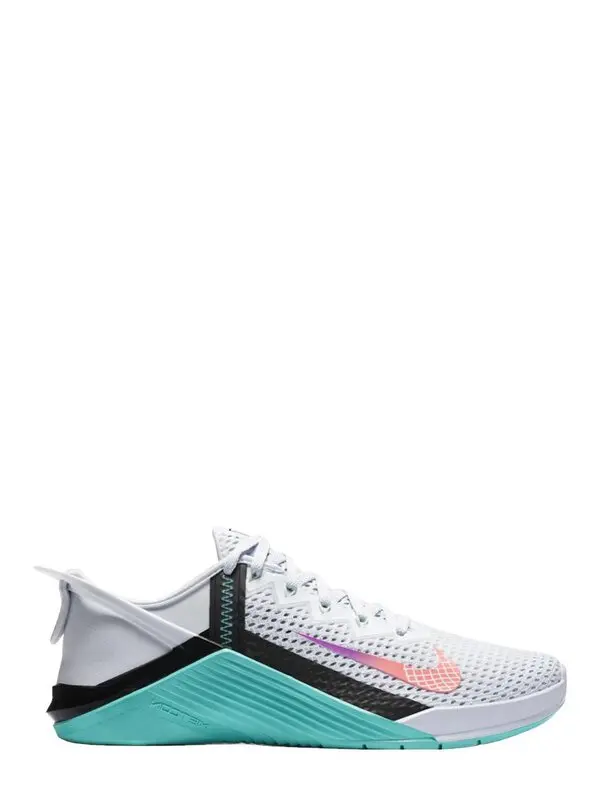 Nike Metcon 6 Flyease Sneakers - Football Grey/oracle Aqua/black