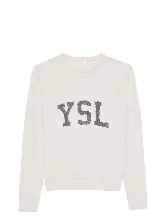 Saint Laurent Vintage Sweatshirt - Dirty Ecru