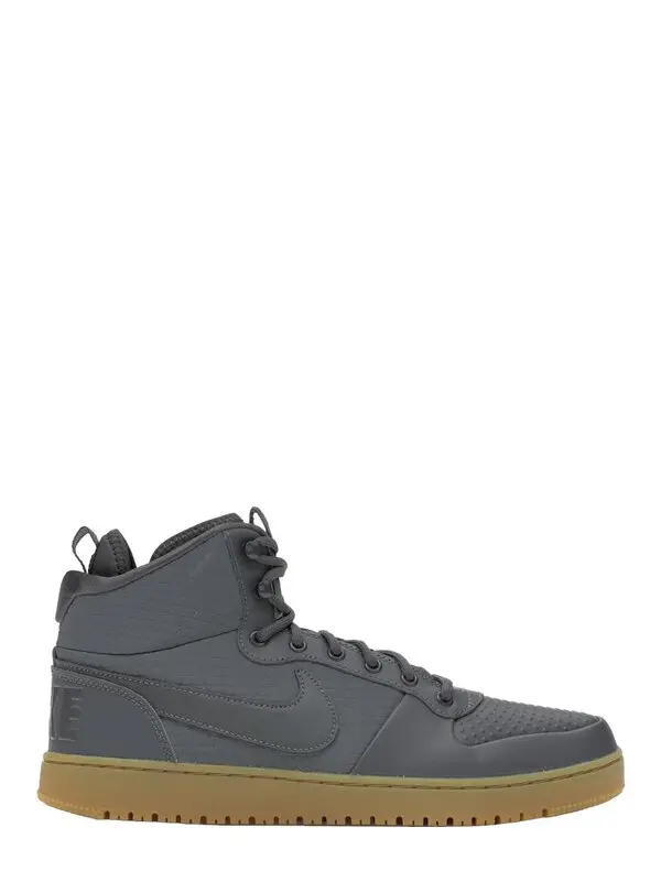Nike Court Borough Mid Winter Sneakers - Dark Grey/gum Light Brown