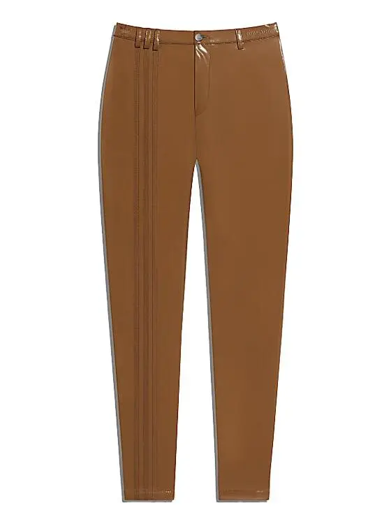 Adidas Ivy Park Latex Pants - Wild Brown