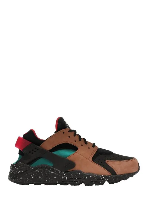 Nike Air Huarache Geode Green Sneakers - Light British Tan/gym Red/geode Teal