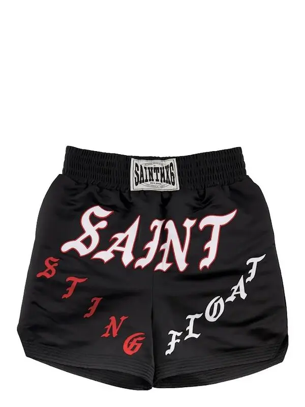 SAINT MXXXXXX Boxing Shorts - Black