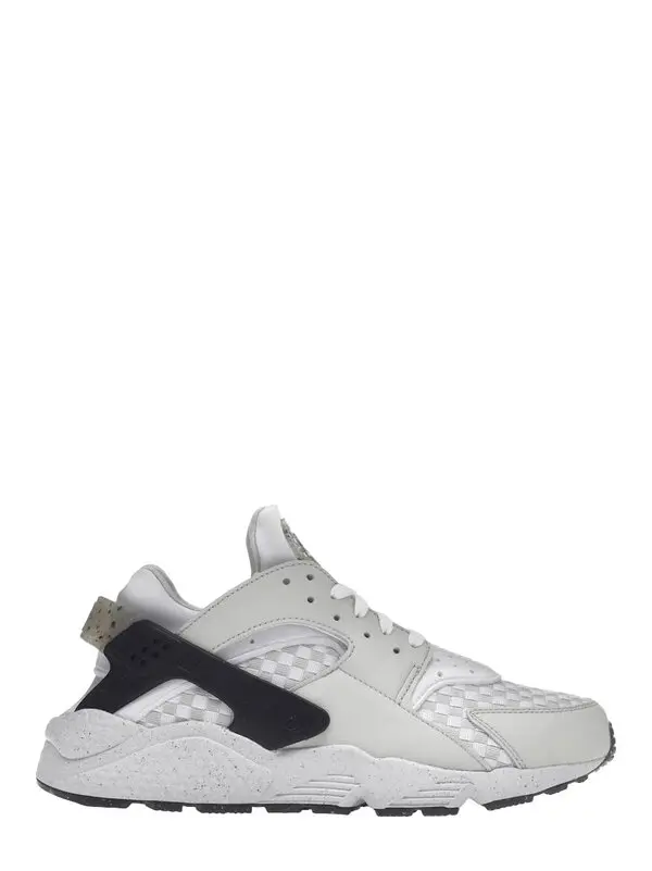 Nike Air Huarache Crater Premium Sneakers - Light Bone/black/volt