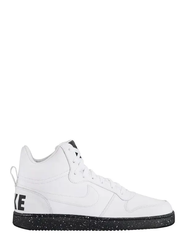 Nike Court Borough Mid High-top Sneakers - White/black