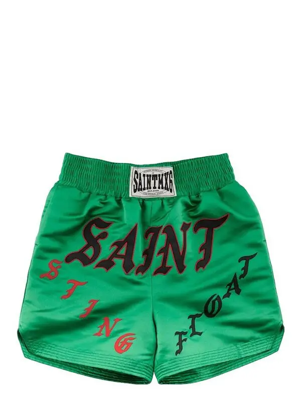 SAINT MXXXXXX Boxing Shorts - Green