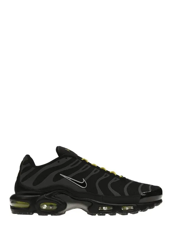 Nike Air Max Plus Sneakers - Black/metallic Silver/optic Yellow