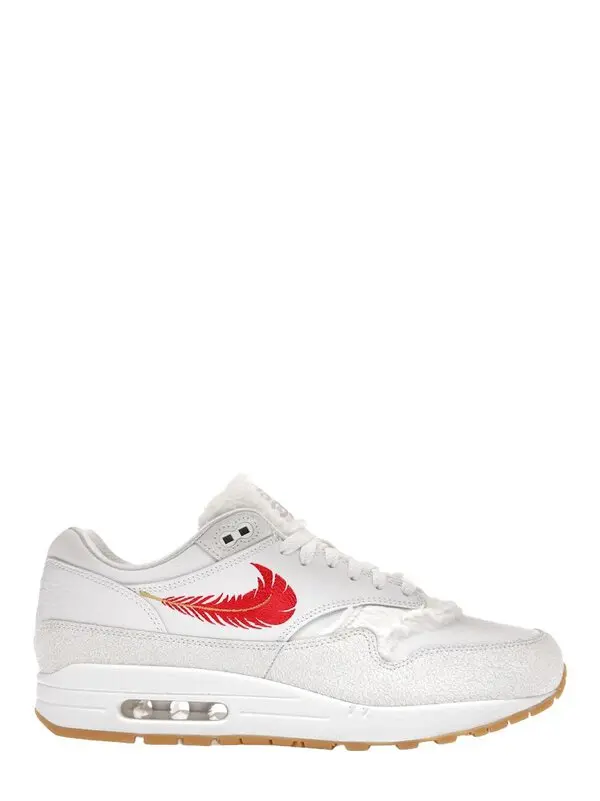 Nike Air Max 1 The Bayin Sneakers - White/university Red