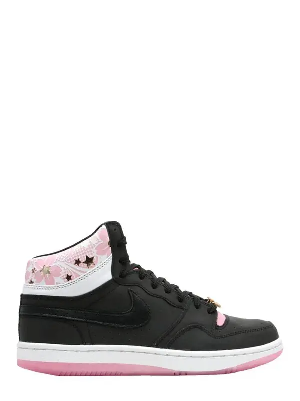 Nike Court Force Hi Prm Sakura Ueno Sneakers - Black/perfect Pink