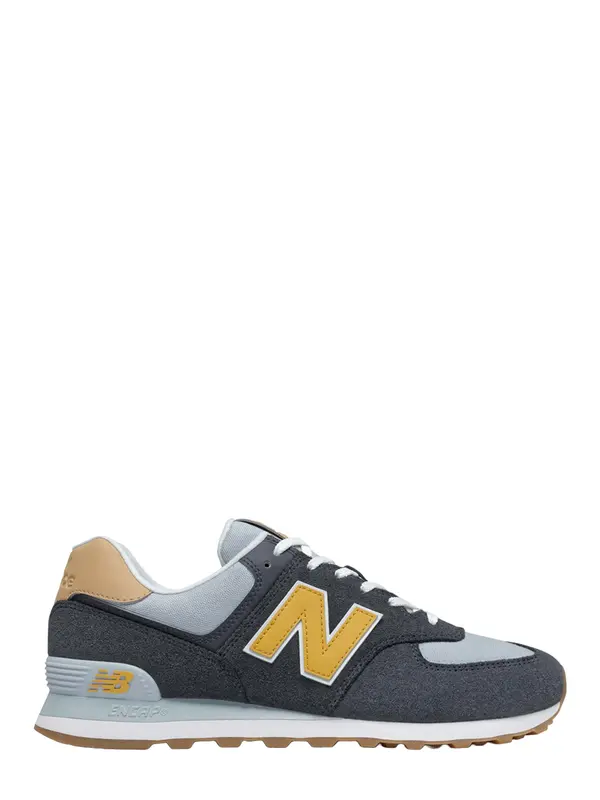 NEW BALANCE 574 Sneakers - Outerspace/varsity Gold