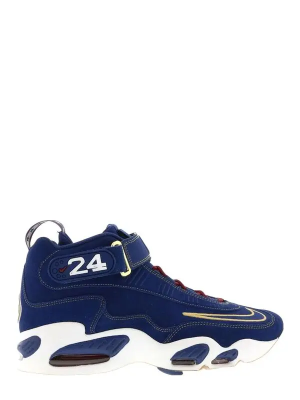 Nike Air Griffey Max 1 Griffey For Prez Sneakers - Midnight Navy Blue/team Red/gum Light Brown