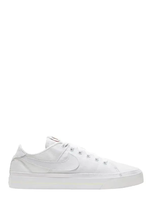 Nike Court Legacy Canvas Triple Sneakers - White/summit White
