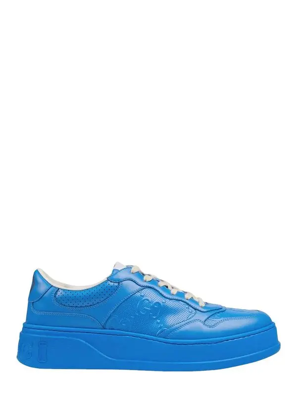Gucci Gg Embossed Sneaker - Brightblue