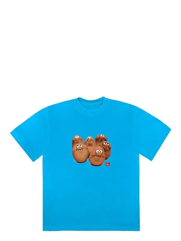 TRAVIS SCOTT X Mcdonald's Squad Ii T-shirt - Blue