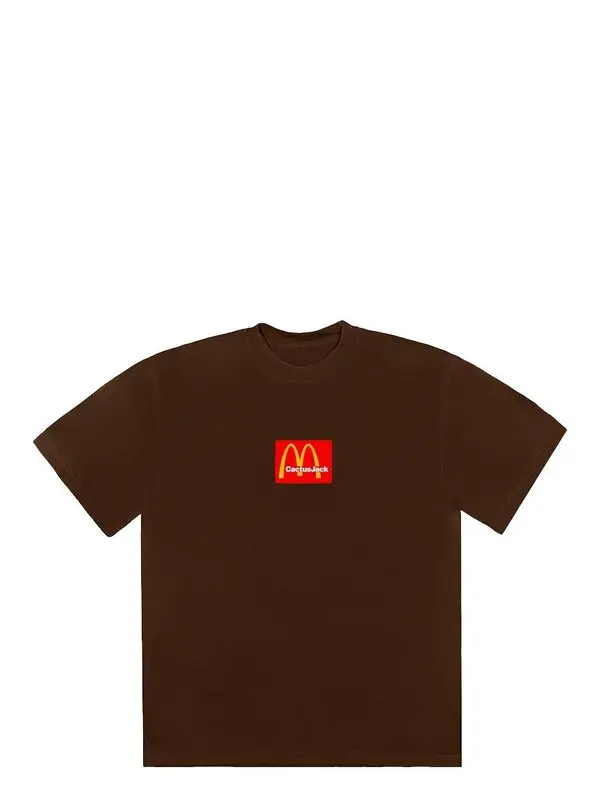 TRAVIS SCOTT X Mcdonald's Sesame Iii T-shirt - Brown