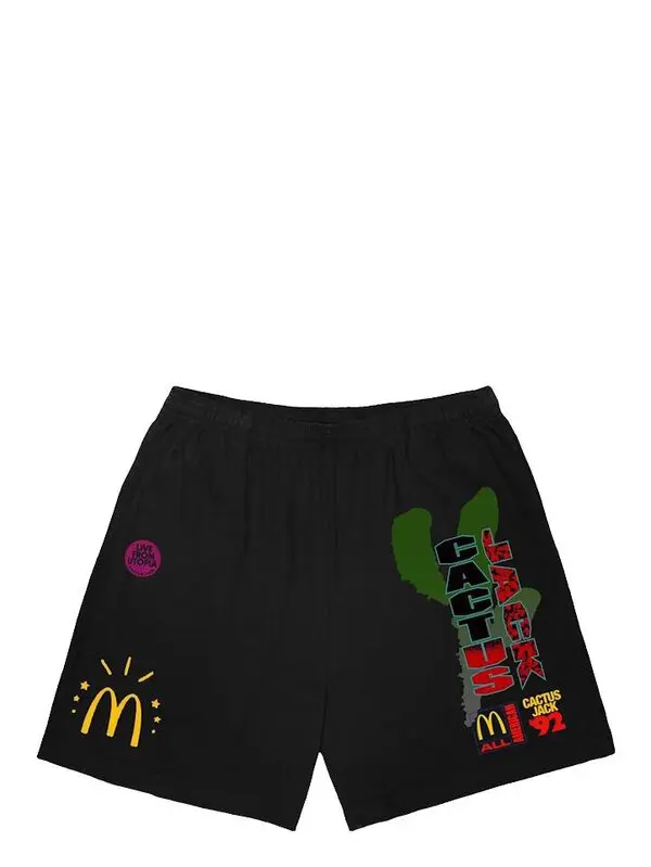 TRAVIS SCOTT X Mcdonald's All American '92 Ii Shorts - Black