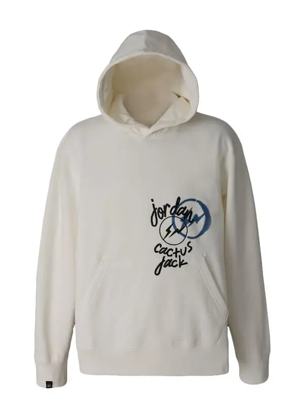 TRAVIS SCOTT X Jordan X Fragment Hoodie - Cream