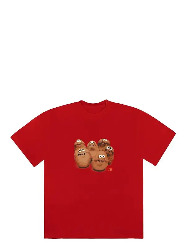 TRAVIS SCOTT X Mcdonald's Squad T-shirt - Red