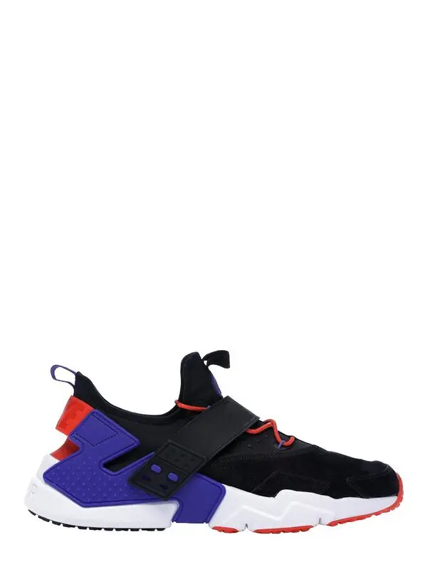 Nike Air Huarache Drift Sneakers - Black/rush Violet/rush Orange