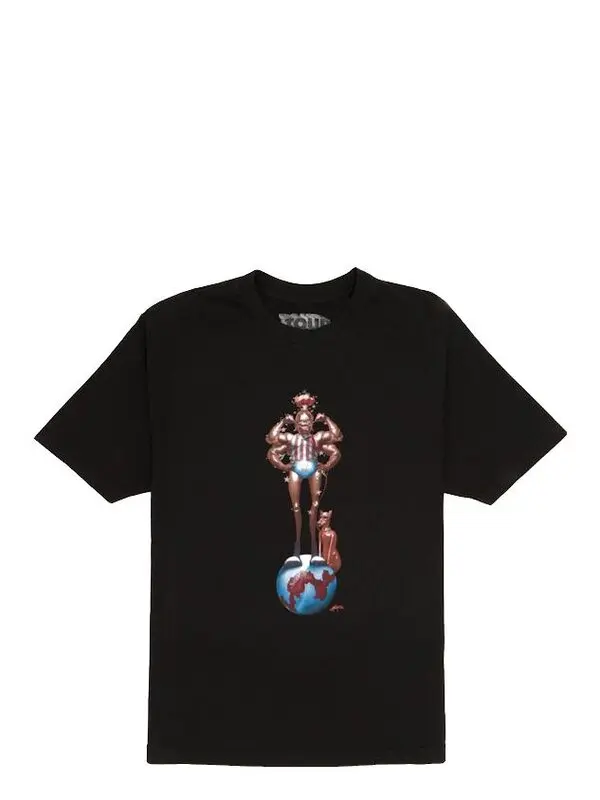 TRAVIS SCOTT Utopia Is In Detroit Tee Shirt - Black