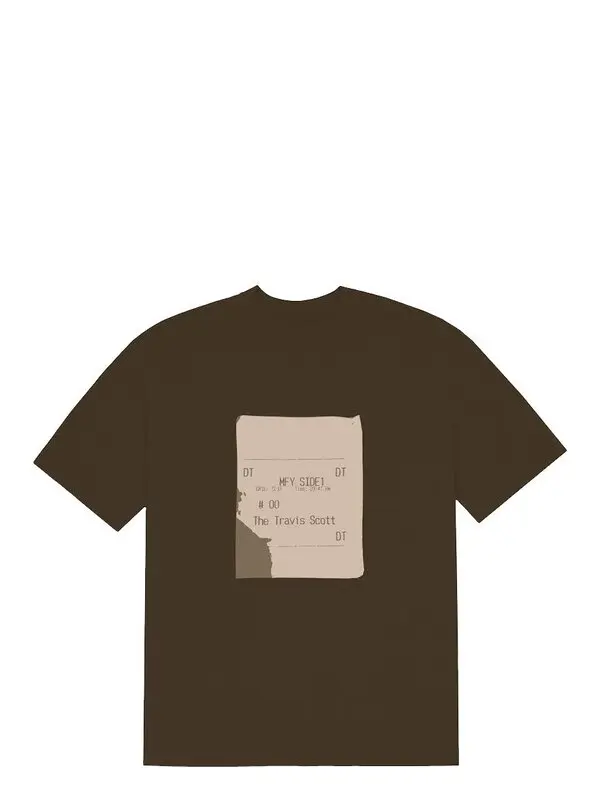 TRAVIS SCOTT X Cpfm 4 Cj Grill Slip T-shirt - Brown