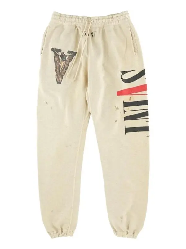 SAINT MXXXXXX X Vlone Sweatpants - Grey