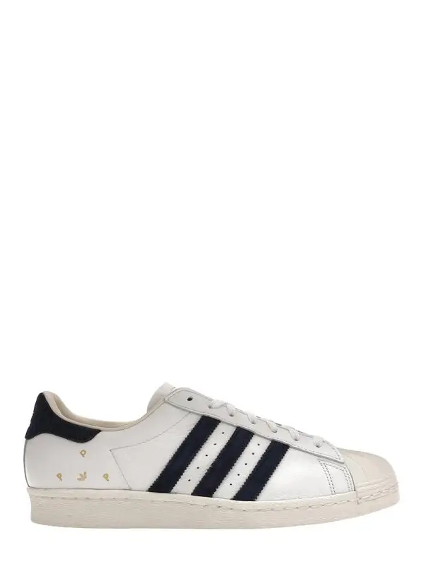 Adidas Superstar Adv Pop Trading Company Sneakers - Cloud White/collegiate Navy Blue/chalk White
