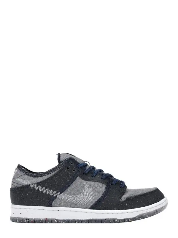 Nike Dunk Low Crater Sneakers - Dark Grey/white