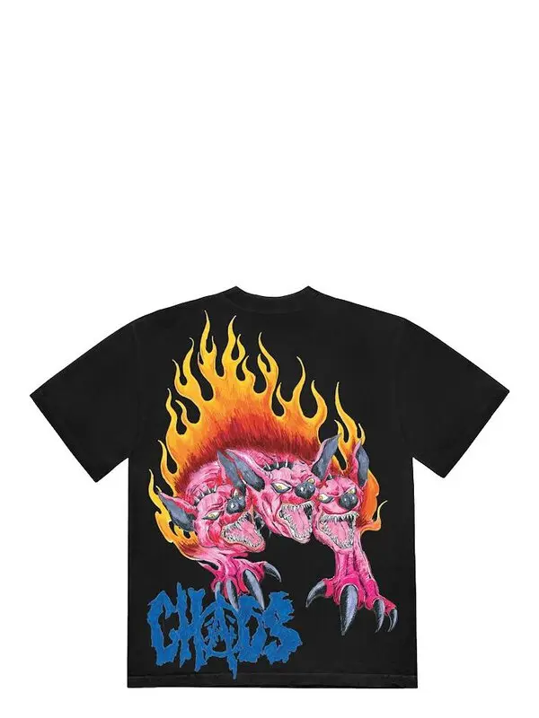 TRAVIS SCOTT Utopia X St Michael 1b Tee Shirt - Black