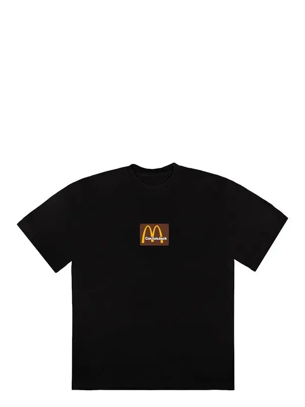 TRAVIS SCOTT X Mcdonald's Sesame Inv T-shirt - Black/brown
