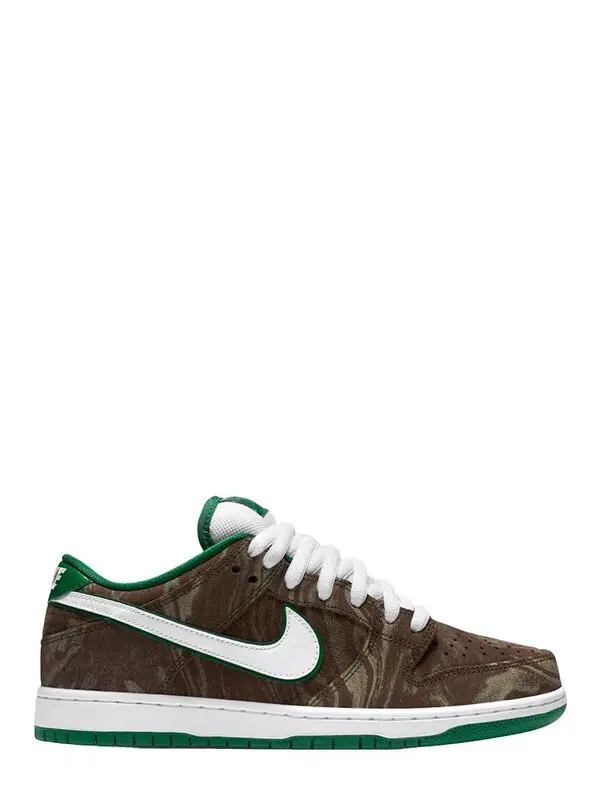 Nike Dunk Low Coffee Lovers Sneakers - Khaki/white/pine Green
