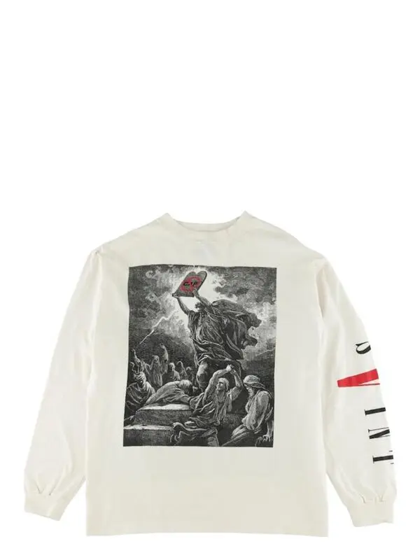 SAINT MXXXXXX X Vlone No Cap Long Sleeve Tee Shirt - White