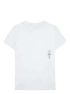 TRAVIS SCOTT X Jordan Small Logo Cactus Jack Tee Shirt - White