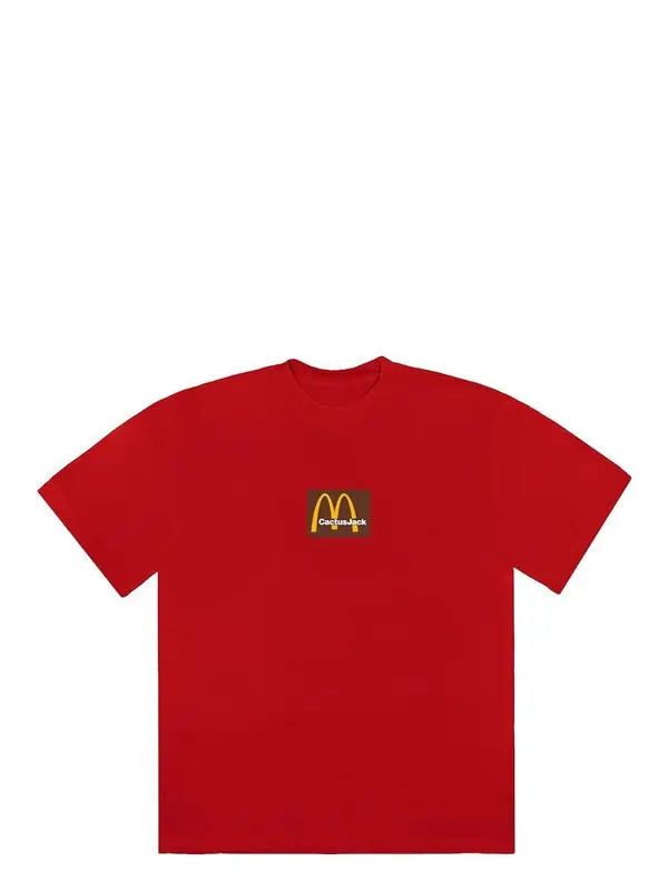 TRAVIS SCOTT X Mcdonald's Sesame Inv Iii T-shirt - Red