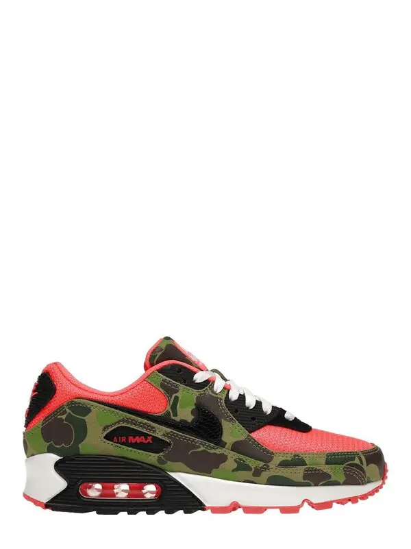Nike Air Max 90 Reverse Duck Camo - Infrared/black/dark Sage