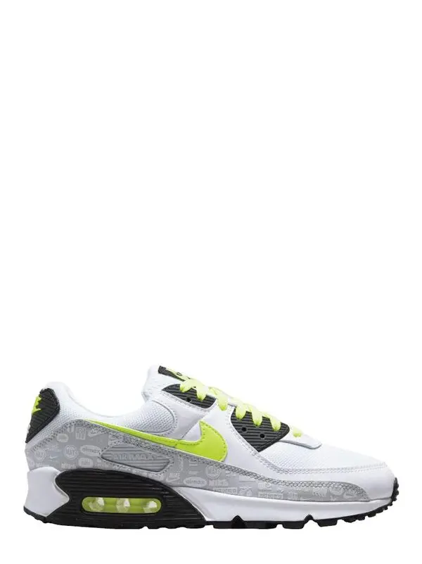 Nike Air Max 90 Reflective Sneakers - White/volt/black