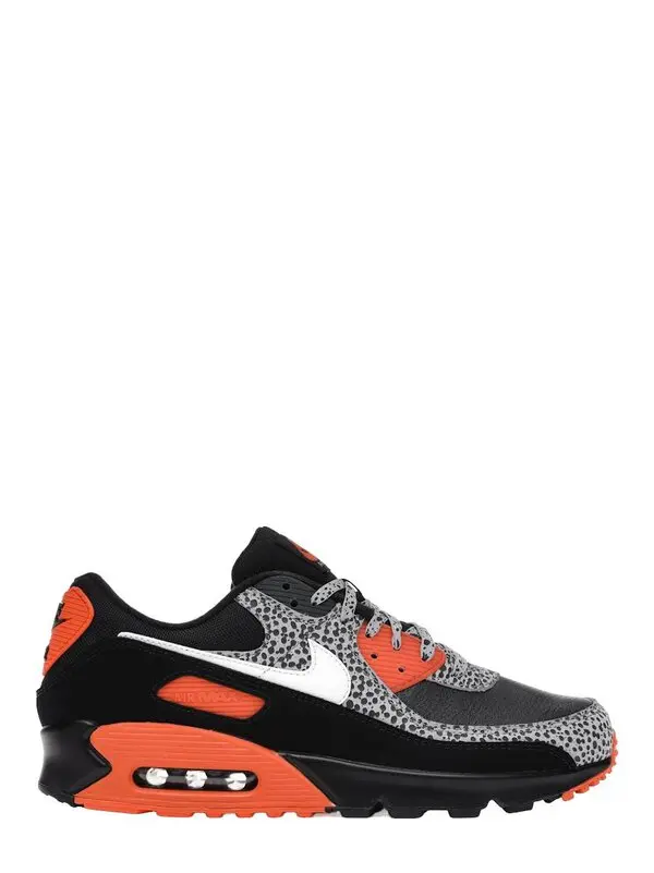 Nike Max 90 Safari Sneakers - Black/safety Orange/white