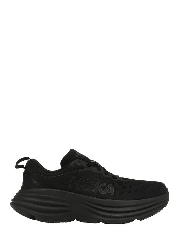 Hoka One One Bondi 8 Triple Sneakers - Black