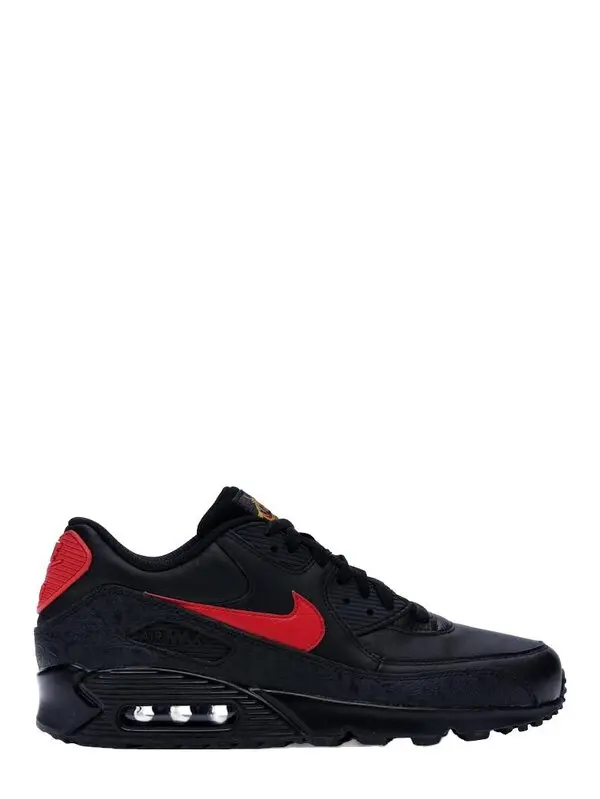 Nike Air Max 90 Russian Floral Sneakers - Black/university Red