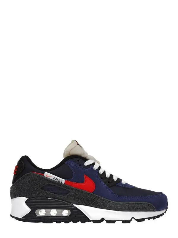 Nike Air Max 90 Se Running Club - Deep Royal/university Red/black