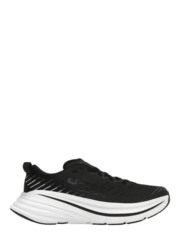 Hoka One One Bondi X Athletic Sneakers - Black/white