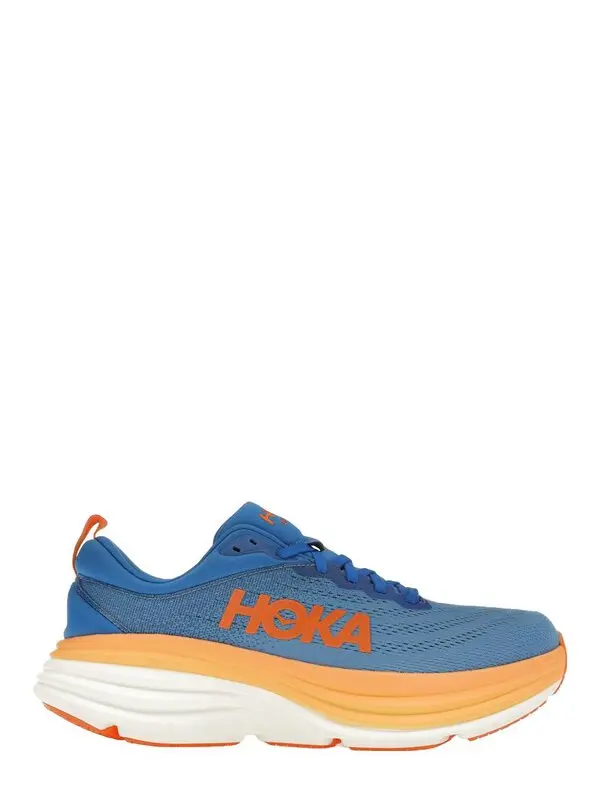 Hoka One One Bondi Sneakers - Coastal Sky Blue/vibrant Orange