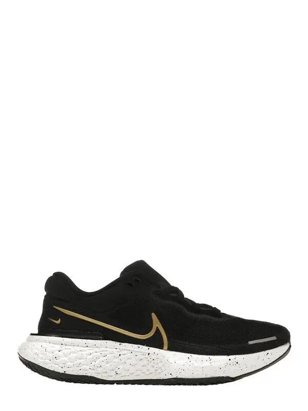 Nike Zoomx Invincible Run Flyknit - Black/sail/metallic Gold
