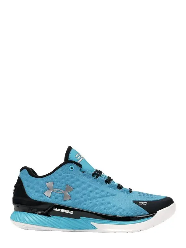 Under Armour Ua Curry 1 Low Panthers Sneakers - Pacific/black/metallic Silver