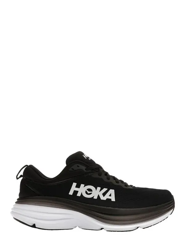 Hoka One One Bondi Sneakers - Black/white