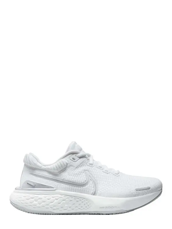 Nike Zoomx Invincible Run Flyknit 2 - White/metallic Silver/pure Platinum