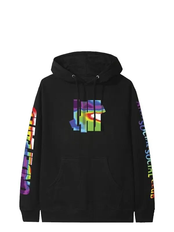 UNDEFEATED X Anti Social Club Hot In Here Hoodie - Black