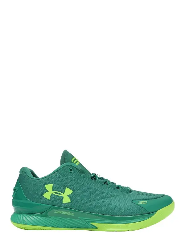 Under Armour Ua Curry 1 Low Golfin - Scratch Green/lime Green