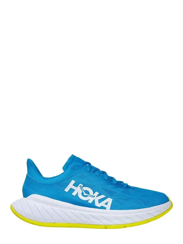 Hoka One One Carbon X 2 Sneakers - Diva Blue/citrus